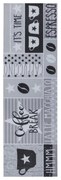 Šedý koberec běhoun 50x150 cm Its Time for Espresso – Hanse Home