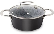 Lamart LT1252 kastrol s poklicí Granit, pr. 18 cm, pr. 18 cm