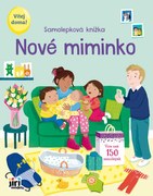 JIRI MODELS Samolepková knížka Nové miminko 150 samolepek 9