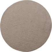Ayyildiz, Kusový koberec Helix 2200 beige kruh, 120x120, béžová, chodba / předsíň