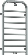 Deante Silia, koupelnový radiátor 500x850 mm, 335W, broušená ocel, DEA-AGI_FG31