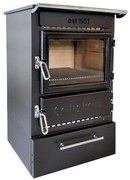 CALISKAN Krbová kamna UNA-BOX - černá