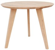 Konferenční stolek kulatý, dub, barva přírodní dub, kolekce Orbetello, rozměr 50 cm