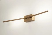 Nástěnné minimalistické LED svítidlo Grado Gold Dualle