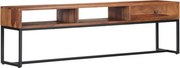 TV stolek 160 x 30 x 45 cm masivní akáciové dřevo 247466