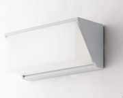 FAN LED-W-LUXON BCO Venkovní nástěnné svítidlo LED LUXON bílá hliník 12W 1550lm CCT IP54 11x25x9,5 cm - FANEUROPE