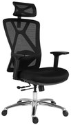 Kancelářská ergonomická židle Neoseat VIBE — černá, nosnost 150 kg