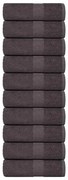 Ručníky FROGN 10 ks antracitové 30x30 cm 360 g/m² 136675