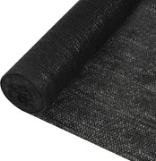 Stínící tkanina černá 3,6 x 10 m HDPE 195 g/m² 149368