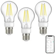 Smart LED žárovka filamentová E27 7W IMMAX NEO 07713C WiFi Tuya sada 3ks