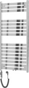 Mexen Uran, elektrické topné těleso 1200x600 mm + topná tyč 600 W, chromová, W105-1200-600-2600-01