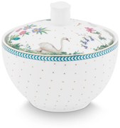 Pip Studio Jolie cukřenka 300ml, bílá (Porcelánová cukřenka)