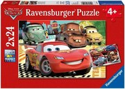 Puzzle ravensburger puzzle 089598 disney pixar: auta: nové dobrodružství 2x24 dílků