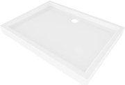 Mexen Flow+ obdélníkový sprchový kout 110 x 90 cm, bílý lesk - 46R109011H