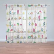 Sablio Záclony Ptáčci: 2ks 150x250cm