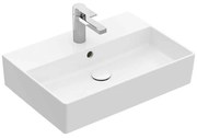 Villeroy & Boch Memento 2.0 - Umyvadlo 60x42 cm, s přepadem, otvor pro baterii, CeramicPlus, alpská bílá 4A2260R1