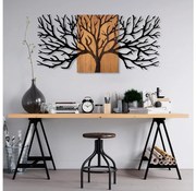 Asir Nástěnná dekorace 150x70 cm strom dřevo/kov 899SKL2314