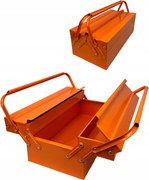 Andrepol Kovová skříňka na nářadí 430/3 Oranžová – Polský Výrobek