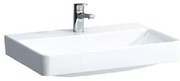 Laufen Pro S - Umyvadlo, 70x47 cm, 1 otvor pro baterii, bez přepadu, s LCC, bílá H8109674001561