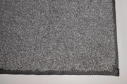 Lano, Kusový koberec Supersoft s bordurou 840 sv. šedý, 60x100, šedá, chodba / předsíň