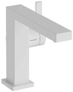 Hansgrohe Tecturis E - Umyvadlová baterie s výpustí Push-Open, CoolStart, EcoSmart, matná bílá 73024700