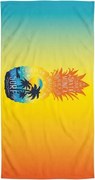Rychleschnoucí XXL plážová osuška ANANARA barevná 150 x 210 cm, 100% mikrovlákno