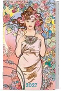 Baloušek - Alois - týdenní diář Alfons Mucha 2027, mix, 9 × 15 cm