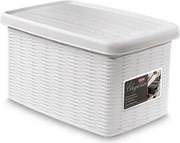 STEFANPLAST Úložný box Elegance 5,5 l, bílý