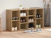 vidaXL Lavice s botníkem 103x30x55 cm kompozitní dřevo [875160] Barva: dub artisan