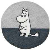 Plstěná podložka Moomin grey d20, Klippan Švédsko