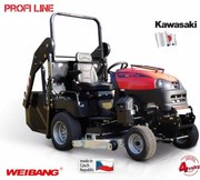 Komunální sekací traktor WEIBANG WB 2622 COBRA Premium PROFI LINE s výklopným košem do výšky (motor Kawasaki) - SLEVA !