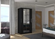 ADRK Furniture Posuvná skříň se zrcadlem DRAGONIS 100 SW-DRA-B-100+A624