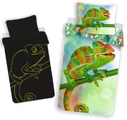 TP Bavlněné povlečení 140x200+70x90 Chameleon (ve tmě svítí)