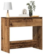 Konzolový stolek old wood 89 x 41 x 76,5 cm kompozitní dřevo