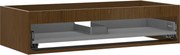 Mexen Box-A, závěsná skříňka 100 cm, 1 zásuvka, ořech, 91AX0-1000-235-1-86