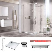 Ravak - Set sprchového koutu Ravak a příslušenství SANIXRAV0005