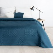 Eurofirany Dekorační přehoz na postel 220x240 Boni 5 navy blue geometric
