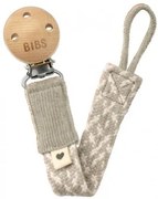 Bibs Řetízek k dudlíku PACIFIER BRAID Sand/Ivory