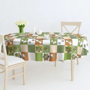 Ubrus PVC oválný FL-1763-02 - Knoflíková louka (různé velikosti)