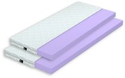 proPOSTELE Matrace Pur 10 cm 1+1 80 x 190 cm