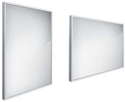 Nimco - Zrcadlo s LED osvětlením, 60x80 cm, hliník ZP 13002