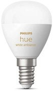 Philips Hue Smart žárovky - Chytrá LED žárovka E14, 5,1 W, stmívatelná, bílé světlo 929003573701