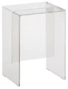Laufen Kartell - Stolička 33x28x47 cm, krystal transparentní H3893300840001