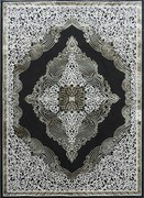 Berfin Dywany, Kusový koberec Elite 3935 Black Gold, 60x100, černá, kancelář