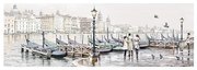 Obraz Canvas Watercolor 45x140 ST403 Venezia Gondole