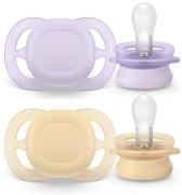 PHILIPS AVENT Šidítko Ultrastart neutral 0-2m 2 ks Philips Avent Dívka