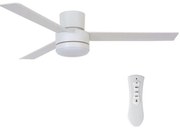 BAYSIDE 213036 - LED Stropní ventilátor LAGOON GX53/17W/230V bílá + DO 213036