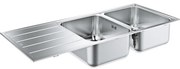 GROHE 31588SD1 - Dřez K500 1160 × 500 mm nerez 31588SD1