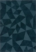 Kusový koberec Moderno Shard Teal, 200x290, modrá, chodba / predsieň, Flair Rugs