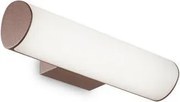 ILUX 269153 LED Venkovní nástěnné svítidlo Ideal Lux ETERE AP COFFEE 3000K 269153 10,2W 660lm 3000K IP44 7cm hnědé - IDEALLUX